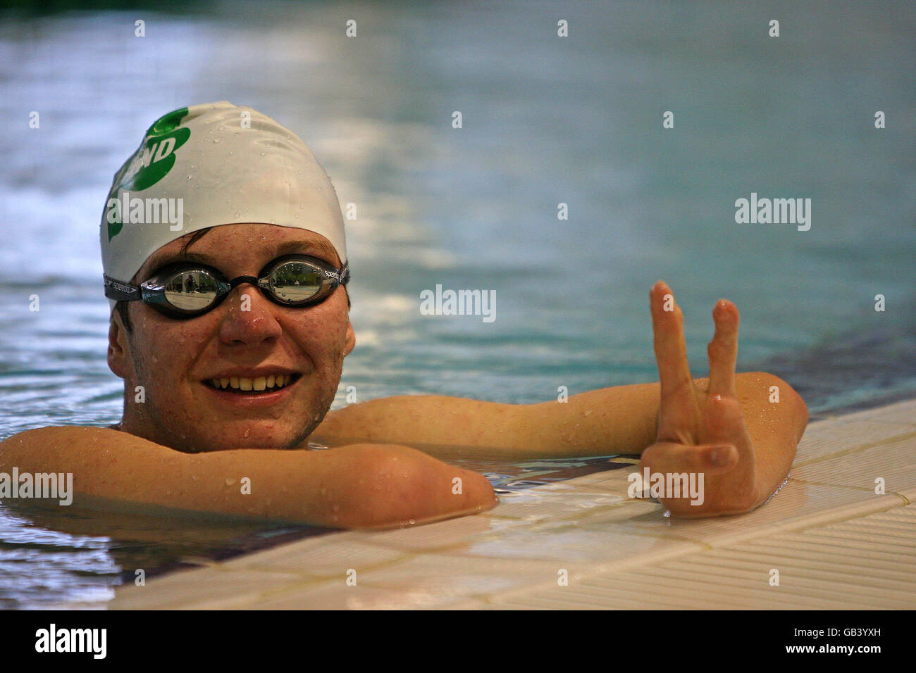 Republic of Ireland's Swimmer Darragh McDonald who will compete in the ...