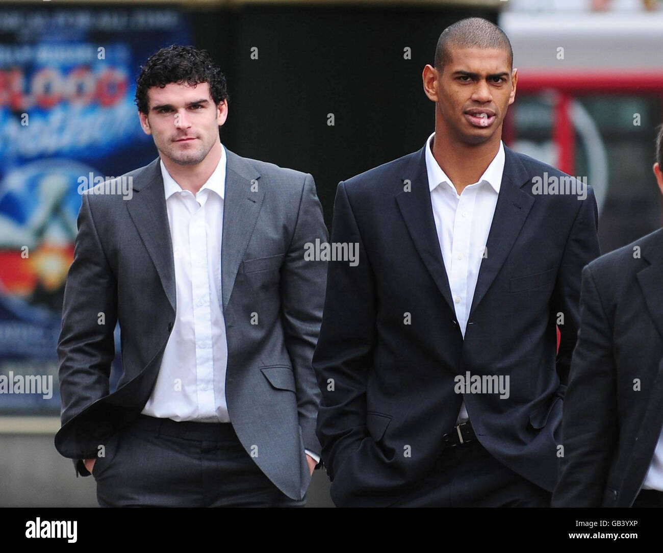 Great Britain rugby league internationals Stuart Reardon (left) and ...