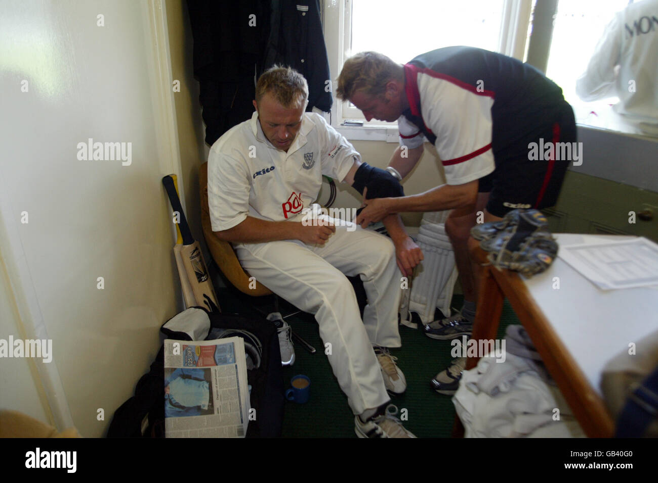 Nottinghamshire dressing room hi-res stock photography and images - Alamy
