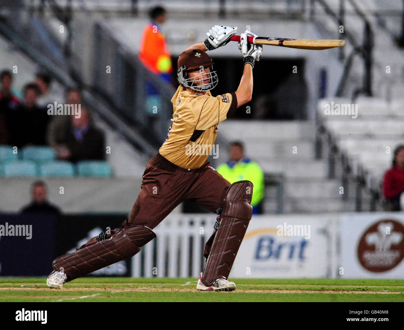 Cricket jonathan batty action hi-res stock photography and images - Alamy