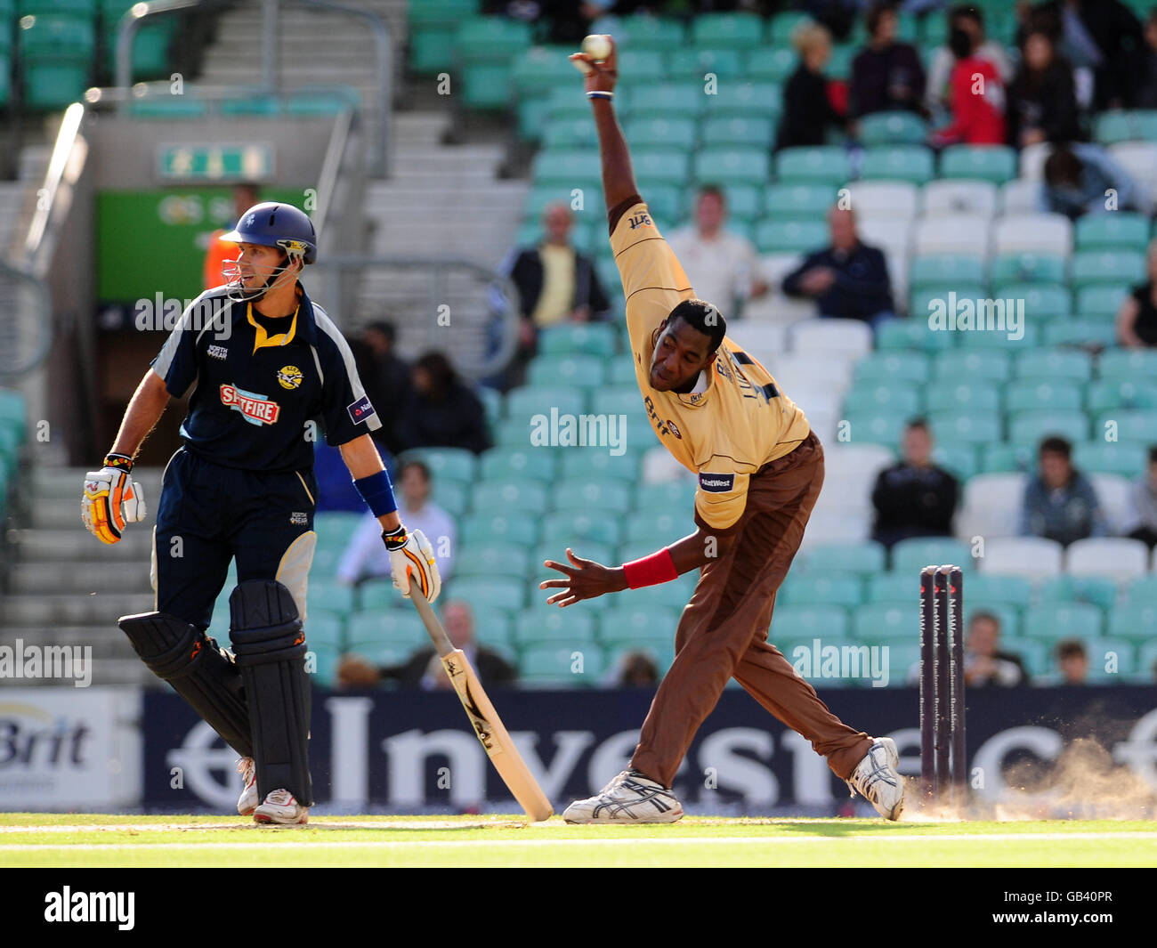 Cricket - NatWest Pro40 League 2008 - Surrey v Kent - The Brit Oval ...