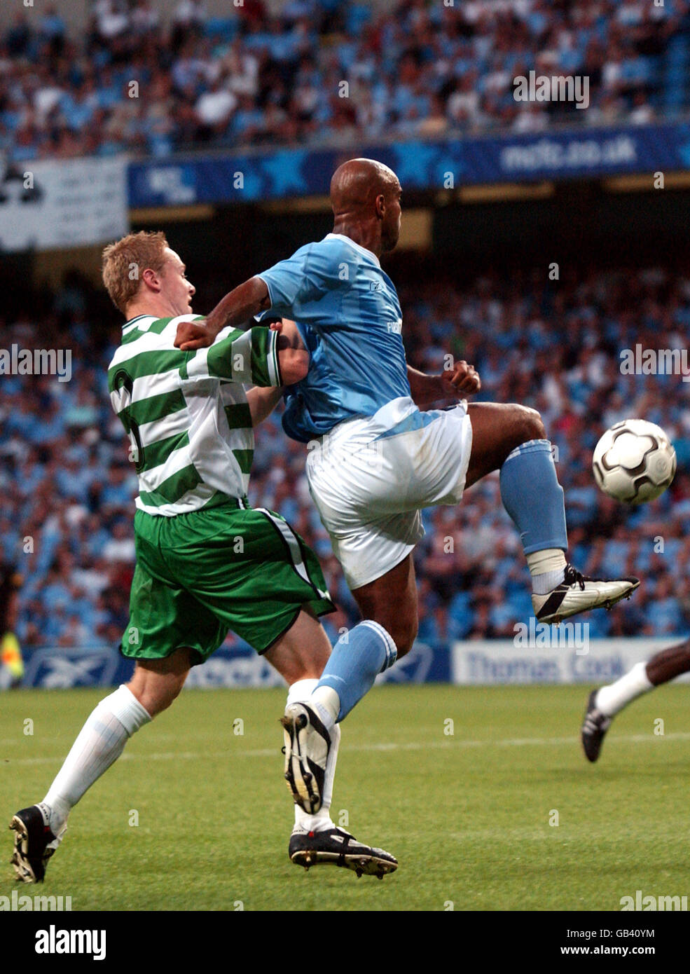Soccer - UEFA Cup First Qualifying Round - First Leg - Manchester City ...