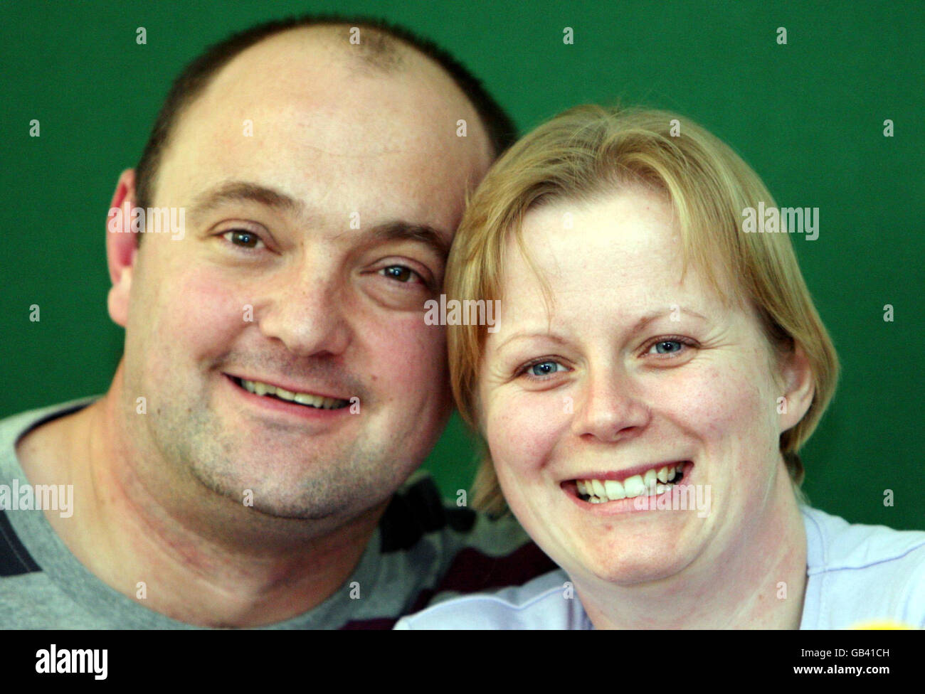Mark and Beverly Baxter speak to the media during a press conference ...