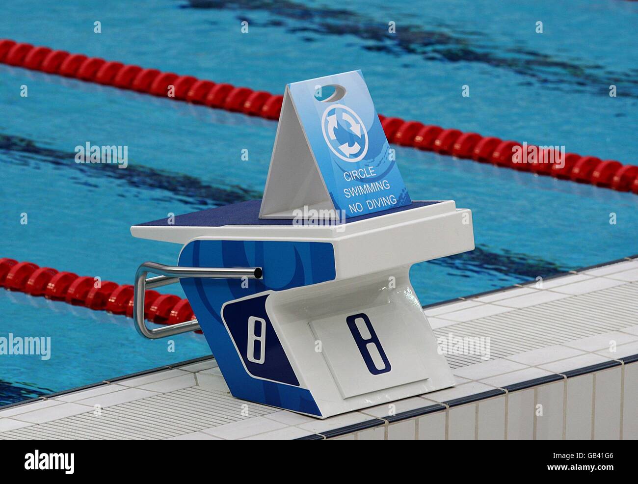 Olympic Swimming Sign