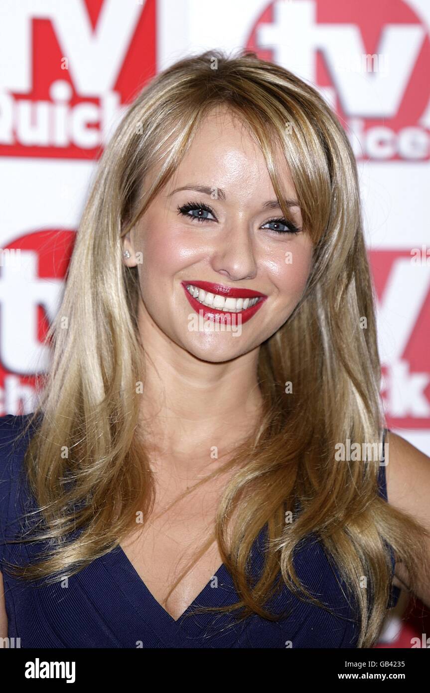 TV Quick and TV Choice Awards 2008 - London Stock Photo - Alamy