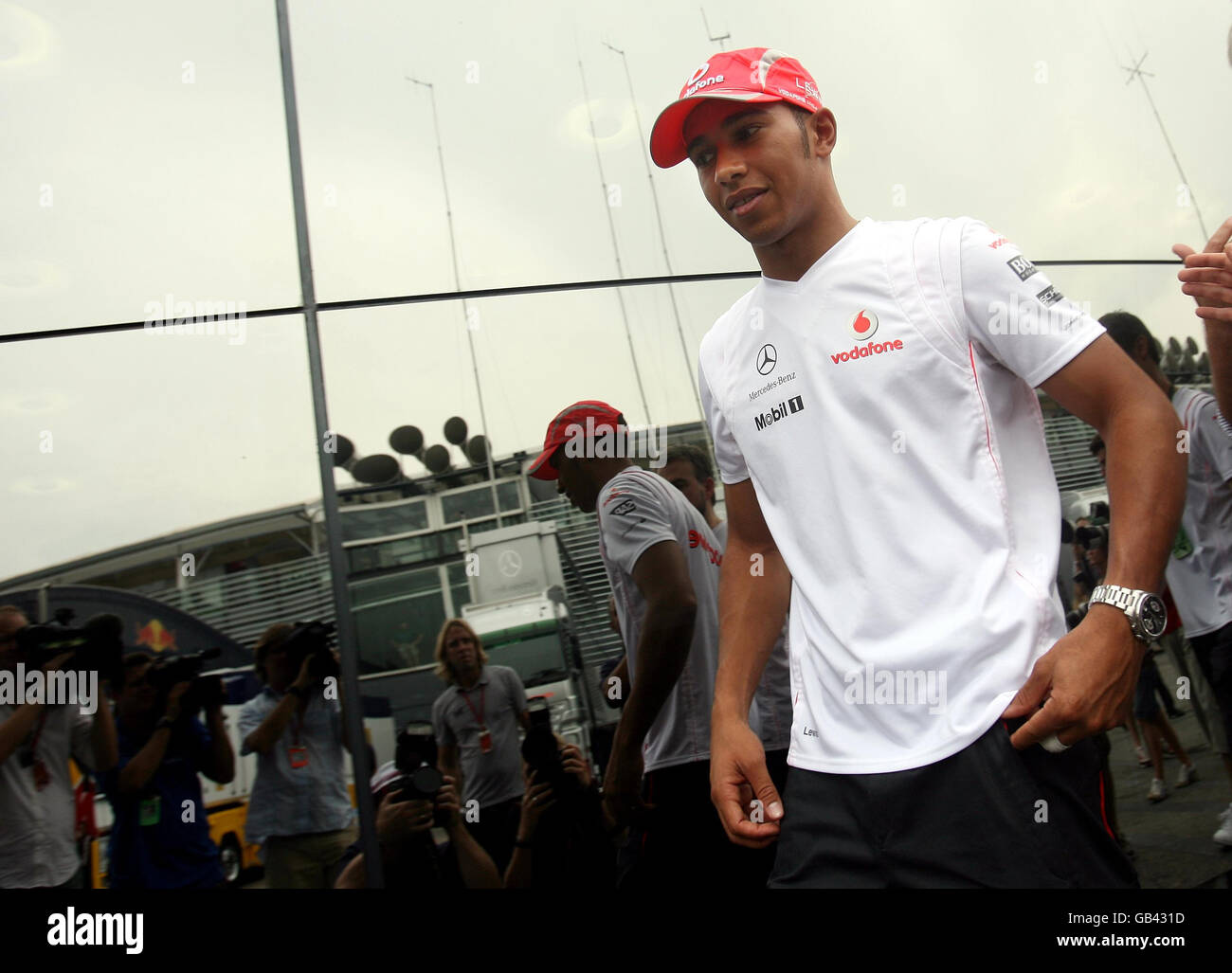 Formula one paddock hi-res stock photography and images - Alamy