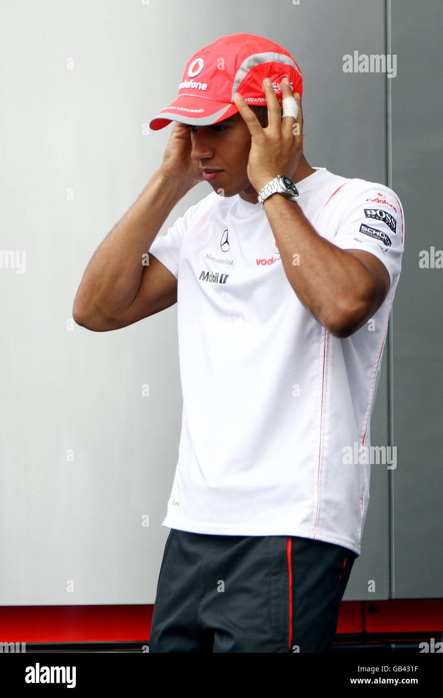 Formula one paddock hi-res stock photography and images - Alamy