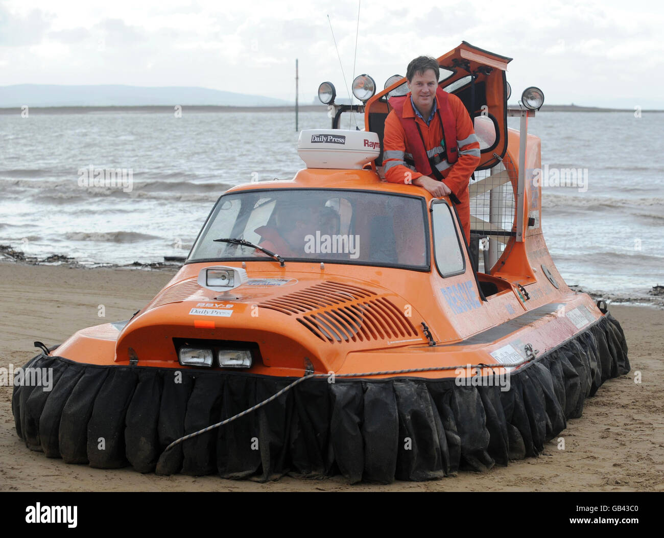 Nick Clegg in Burnham-on-Sea Stock Photo - Alamy