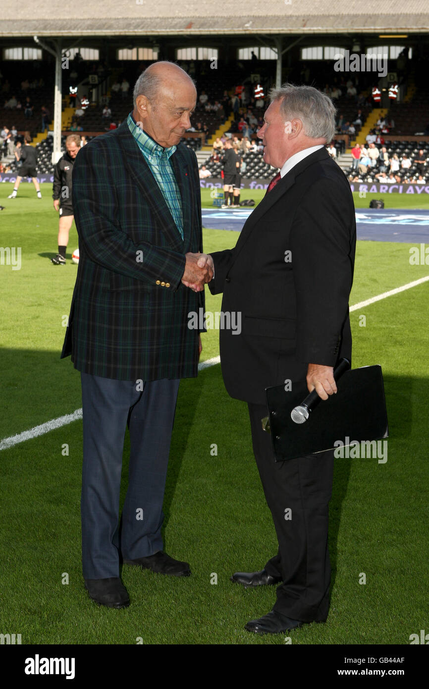 Fulham owner mohamed al fayed l hi-res stock photography and images - Alamy