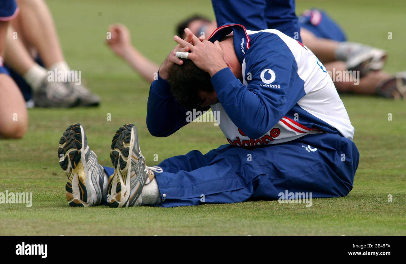 Cricket - npower Fifth Test - England v South Africa - Nets Stock Photo ...