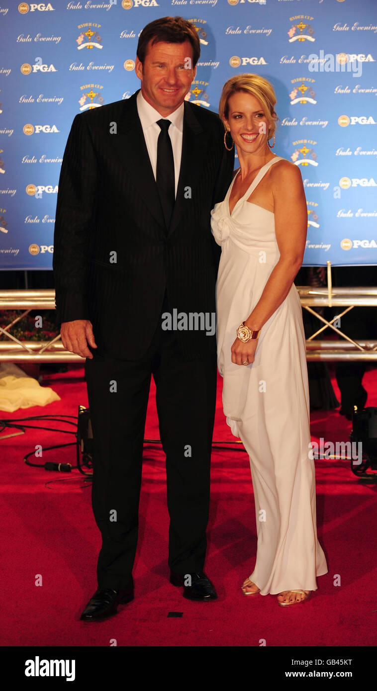 Nick faldo valerie bercher hi-res stock photography and images - Alamy