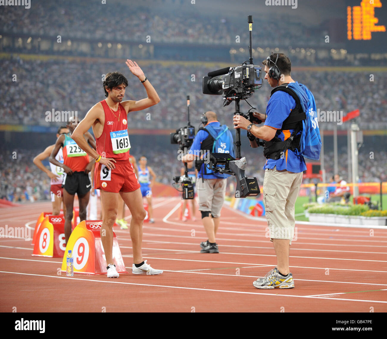 Media operations at the Olympics Stock Photo - Alamy