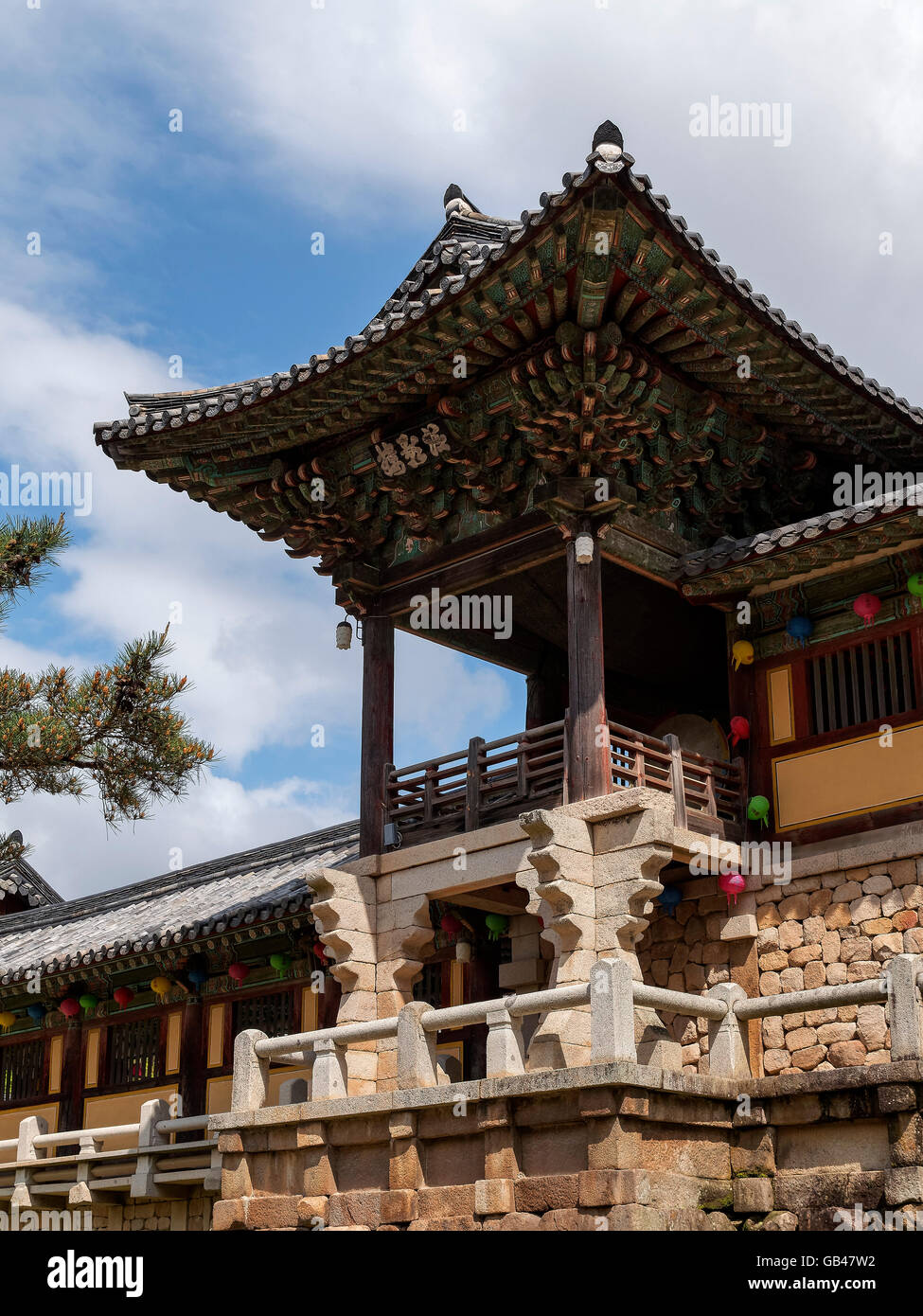Bulguksa temple gyeongju unesco world hi-res stock photography and ...