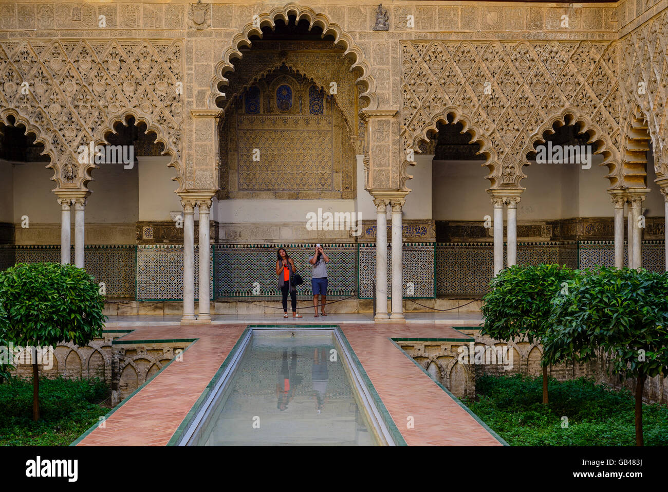 The alcazar of seville game of thrones hi-res stock photography and ...