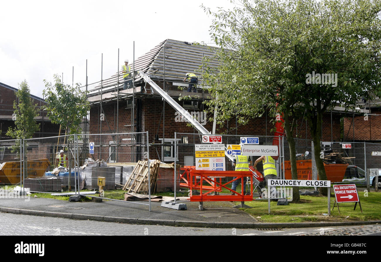 The Dale Barracks Stock Photo - Alamy