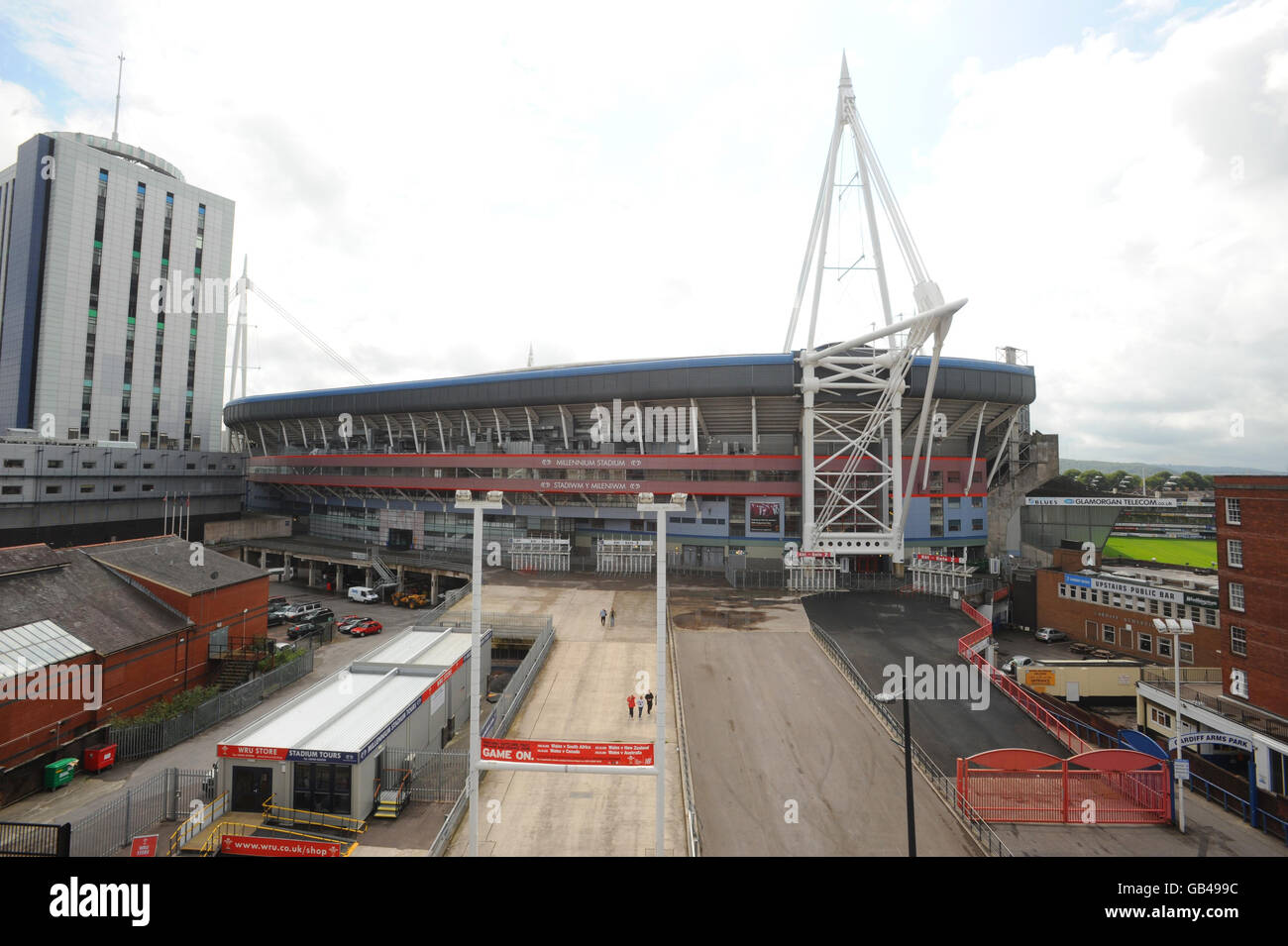 Milennium stadium general view hi-res stock photography and images - Alamy