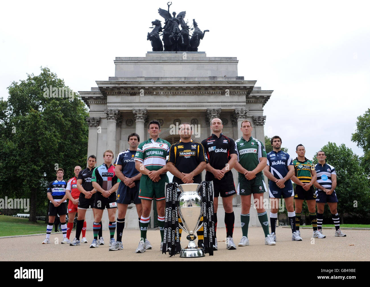 Rugby Union - Guinness Premiership Season Launch - Hilton Hotel Stock ...