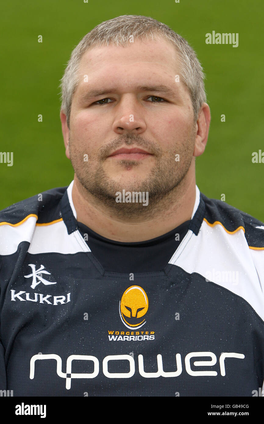 Rugby Union - Worcester Photocall - Sixways Stadium. Darren Morris ...