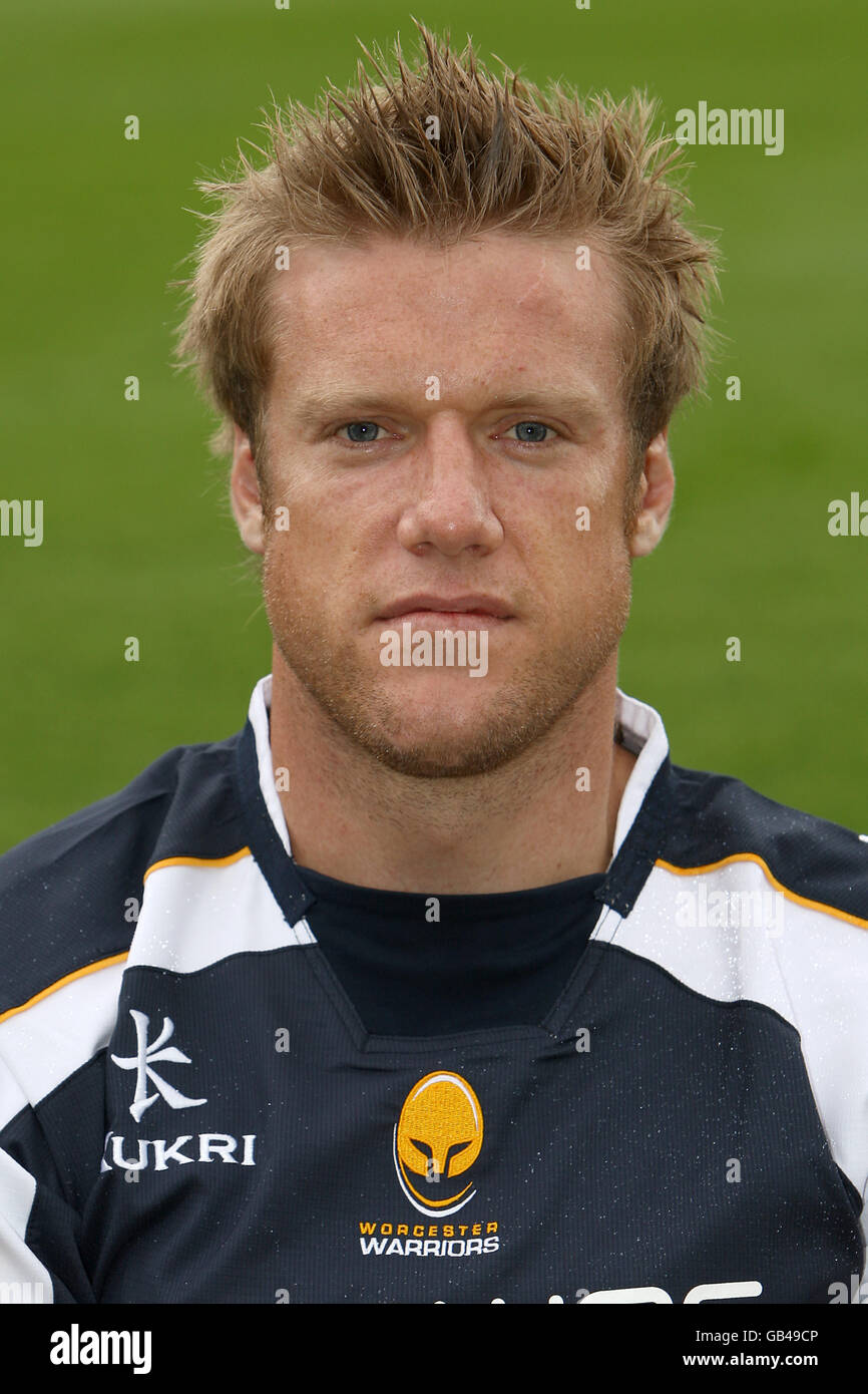 Rugby Union - Worcester Photocall - Sixways Stadium Stock Photo - Alamy