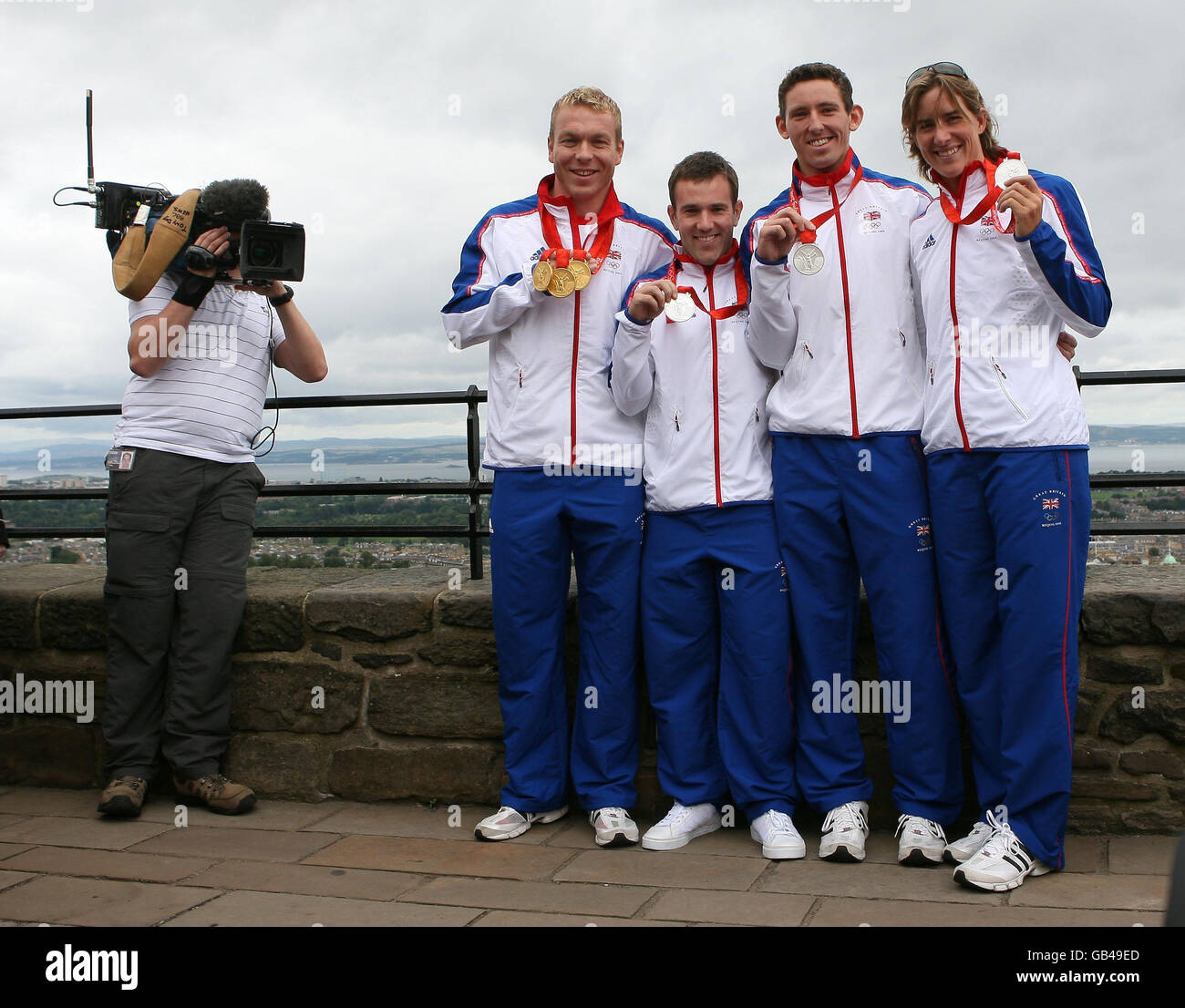 Olympics - Scottish Medalists Parade - Edinburgh Stock Photo - Alamy