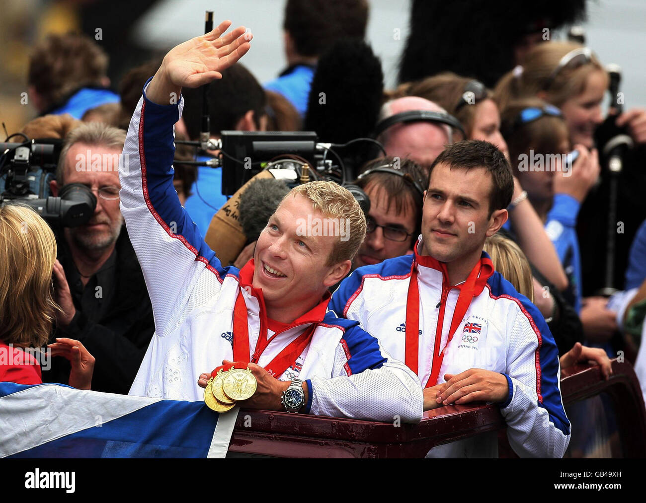 Olympics - Scottish Medalists Parade - Edinburgh Stock Photo - Alamy