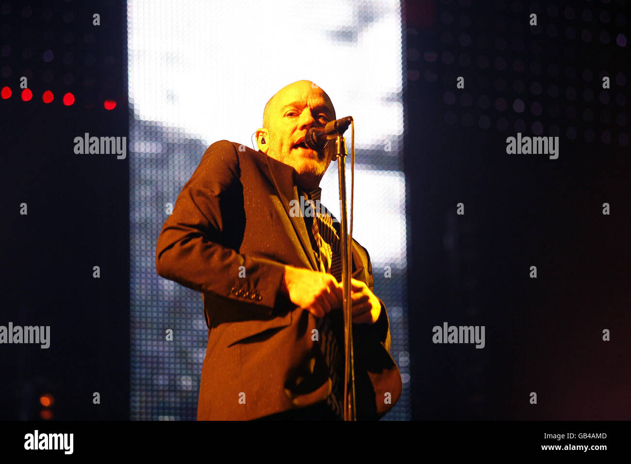 The lead singer of rem michael stipe hi-res stock photography and ...