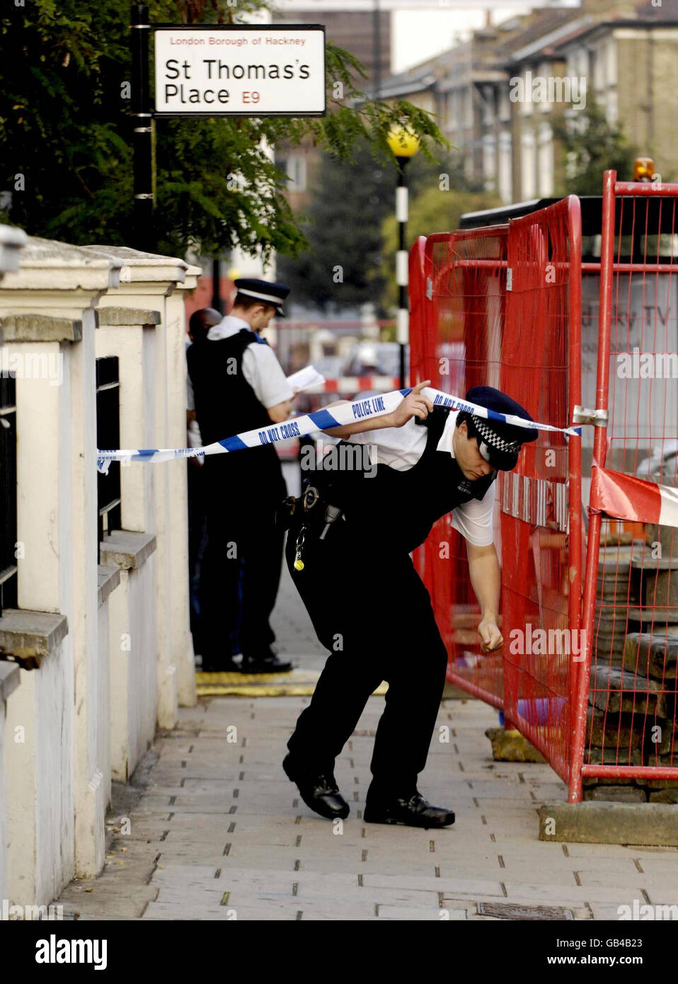 Teenage boy stabbed to death Stock Photo - Alamy