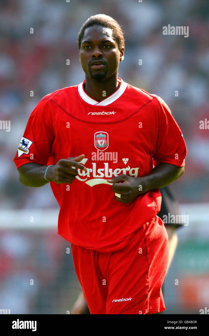 Soccer - Friendly - Liverpool v Valencia. Salif Diao, Liverpool Stock ...