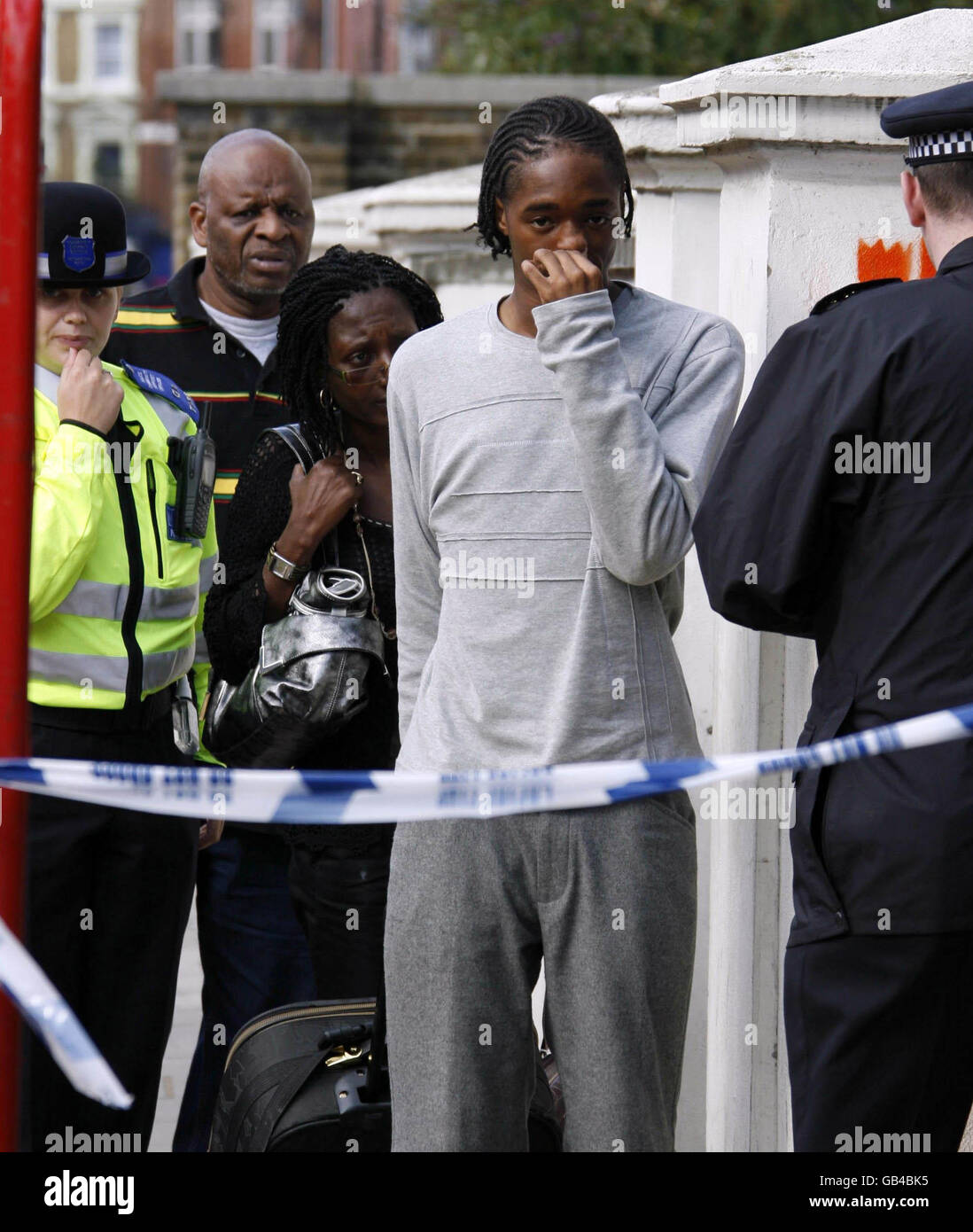 Teenage boy stabbed to death Stock Photo - Alamy