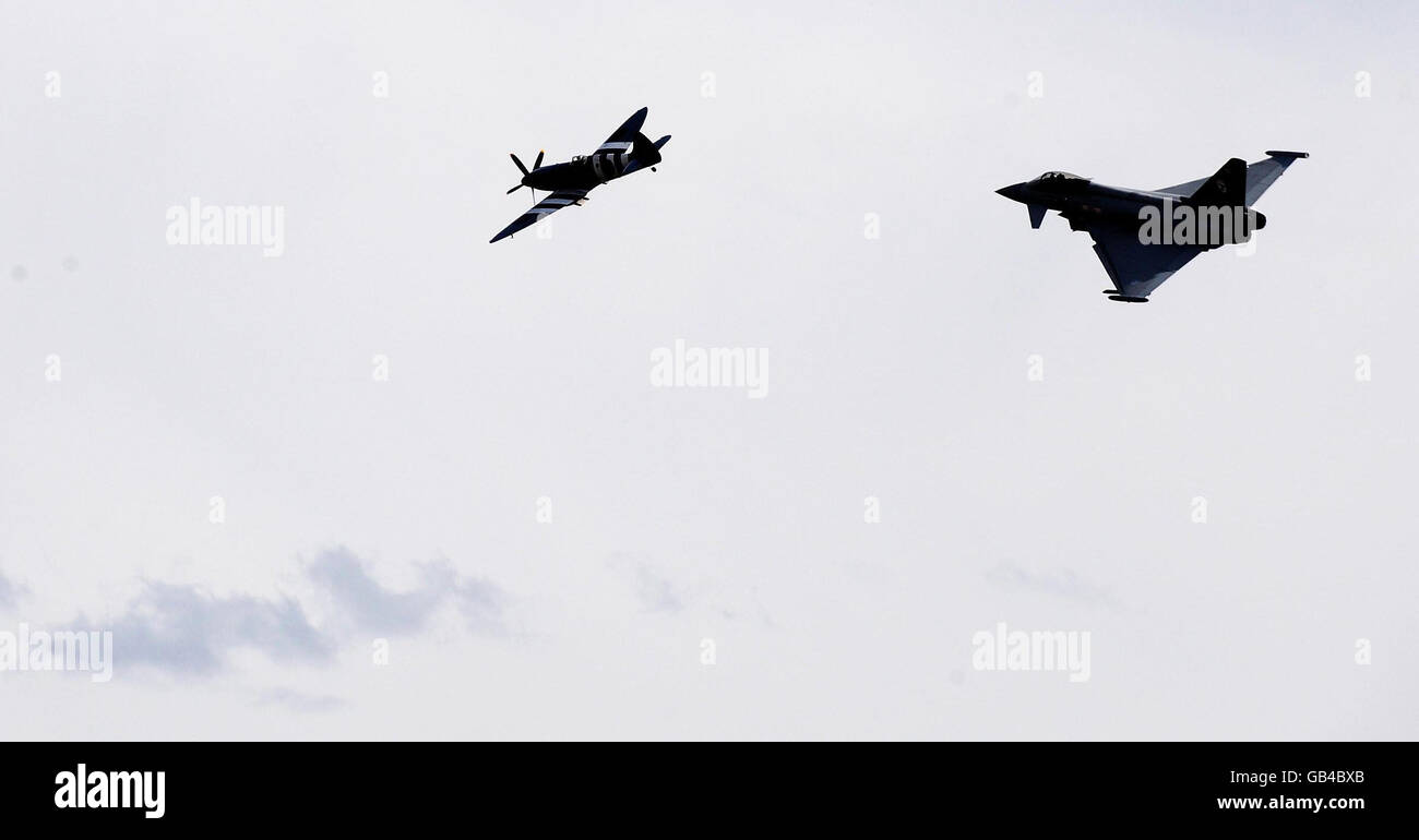 RAF 90th anniversary Stock Photo - Alamy