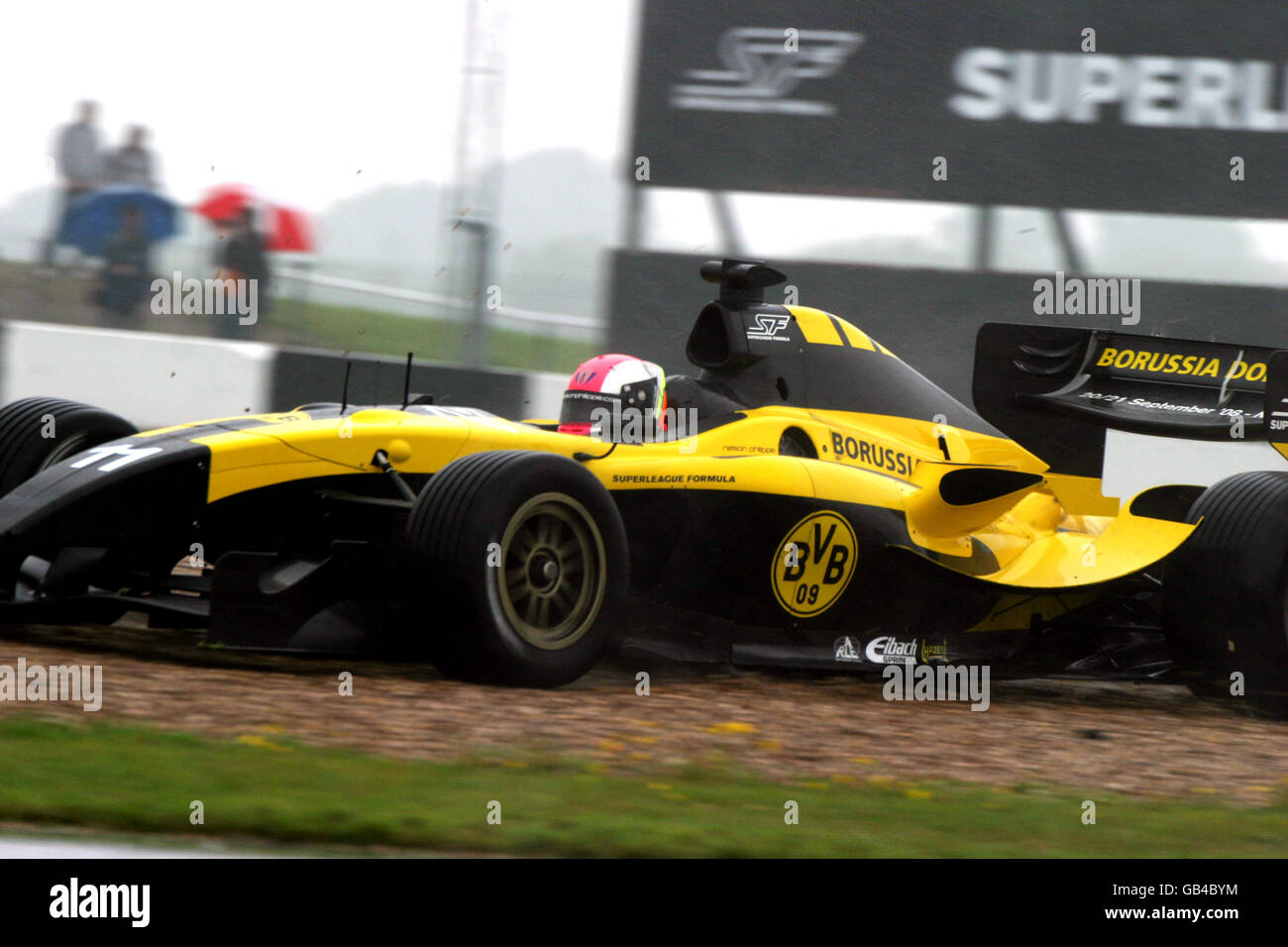 Motor Racing - Superleague Formula - Race - Donington Park Stock Photo ...