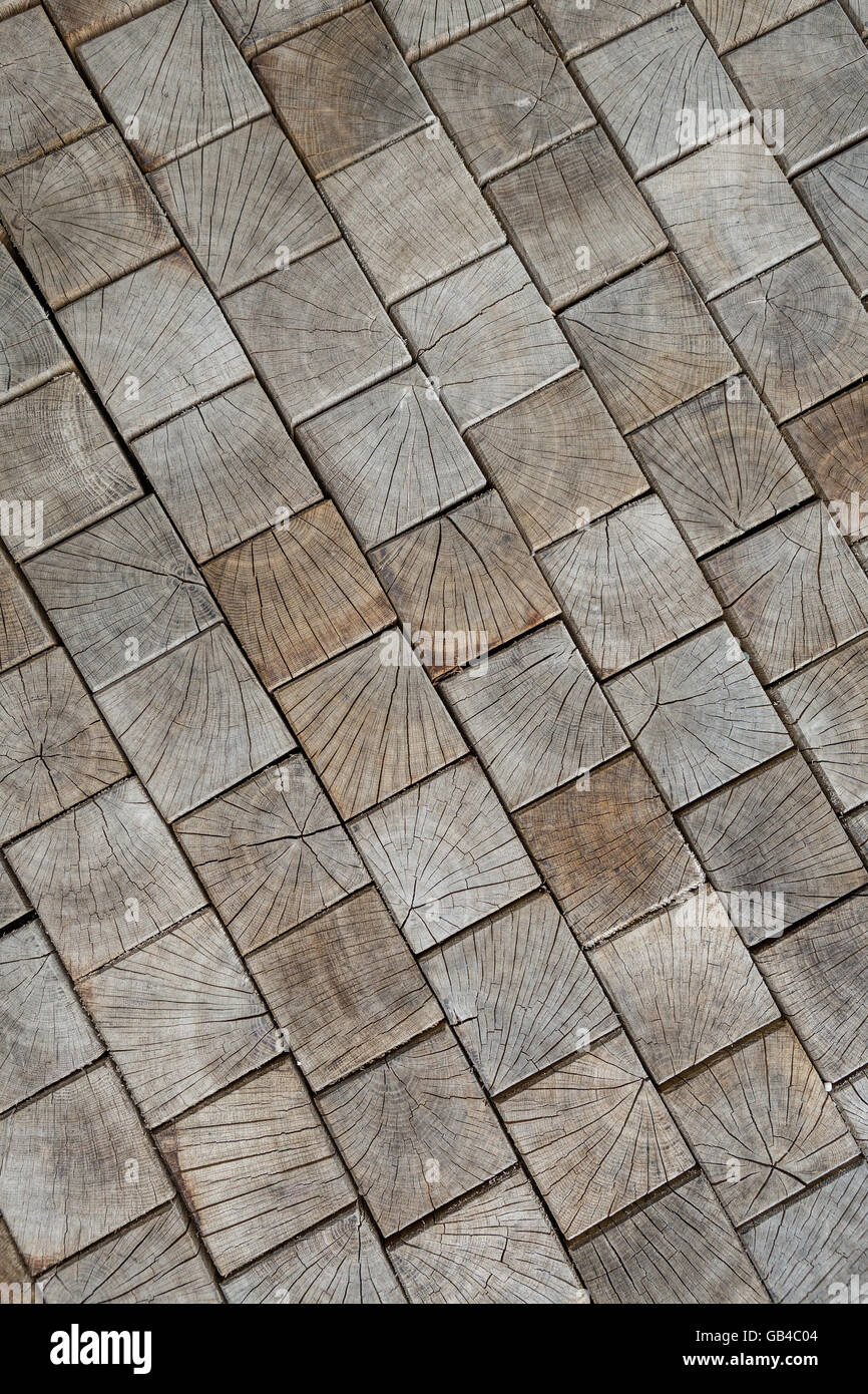 inlaid wooden tiles as the background, conceptual in nature Stock Photo ...
