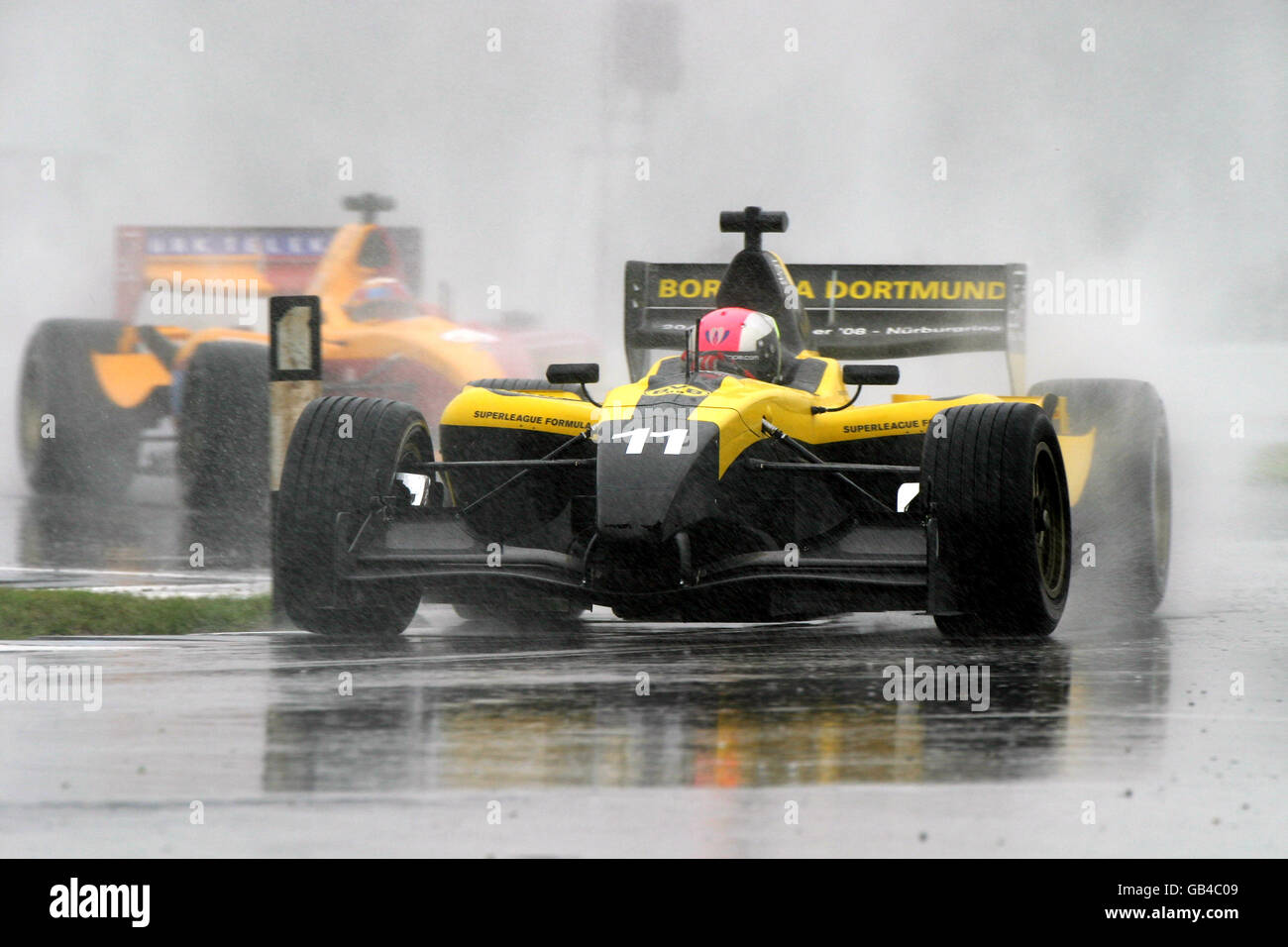 Motor Racing - Superleague Formula - Race - Donington Park Stock Photo ...