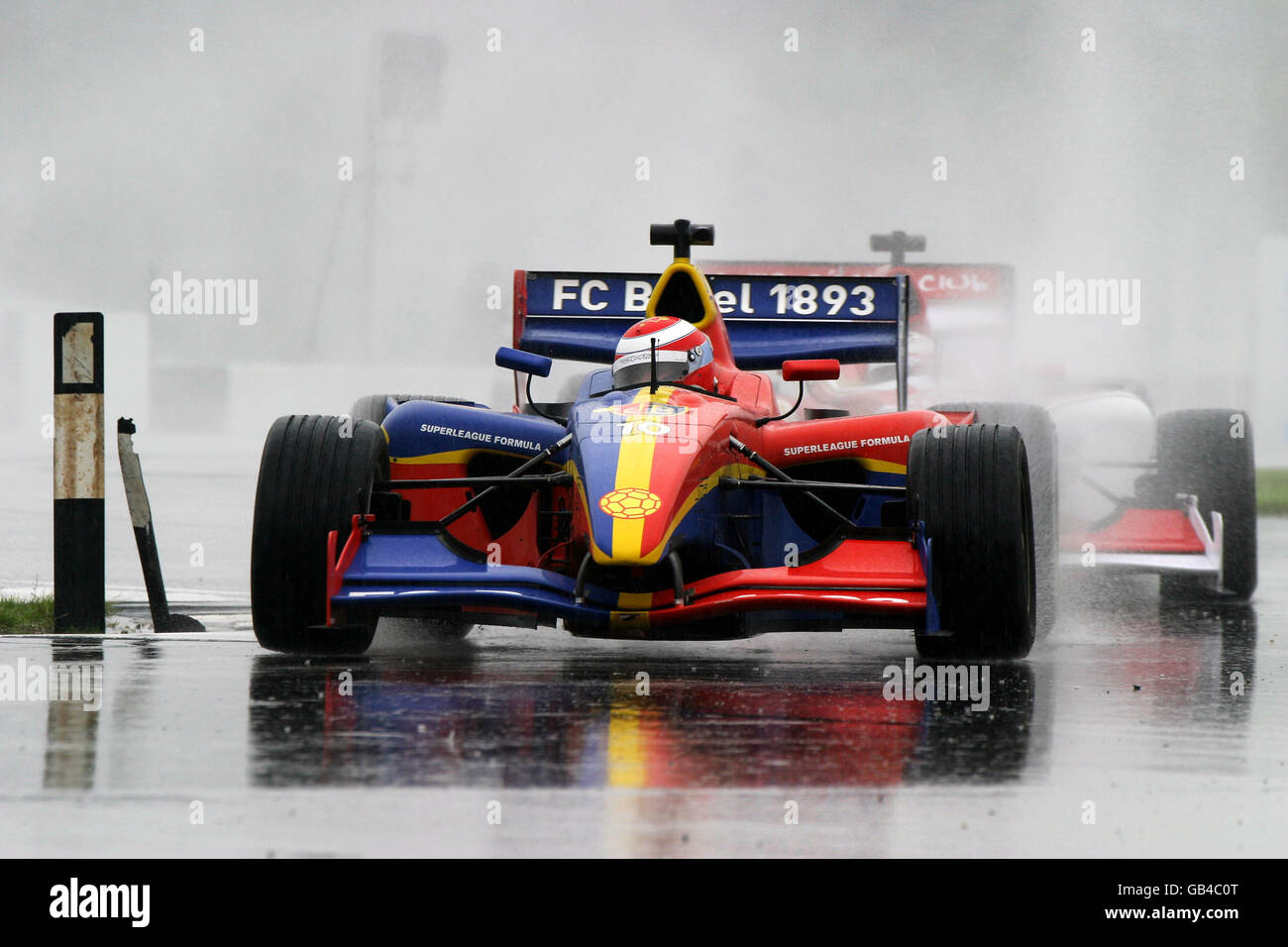Motor Racing - Superleague Formula - Race - Donington Park Stock Photo ...