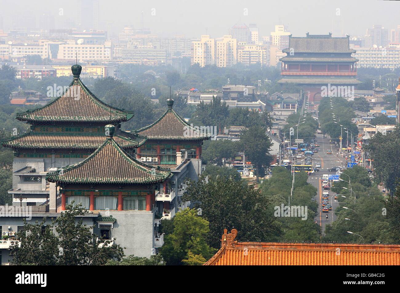 General view of the beijing skyline hi-res stock photography and images ...