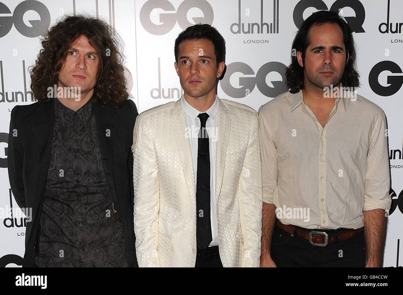 The Killers arrive for the GQ Men of the Year Awards 2008, Royal Opera ...