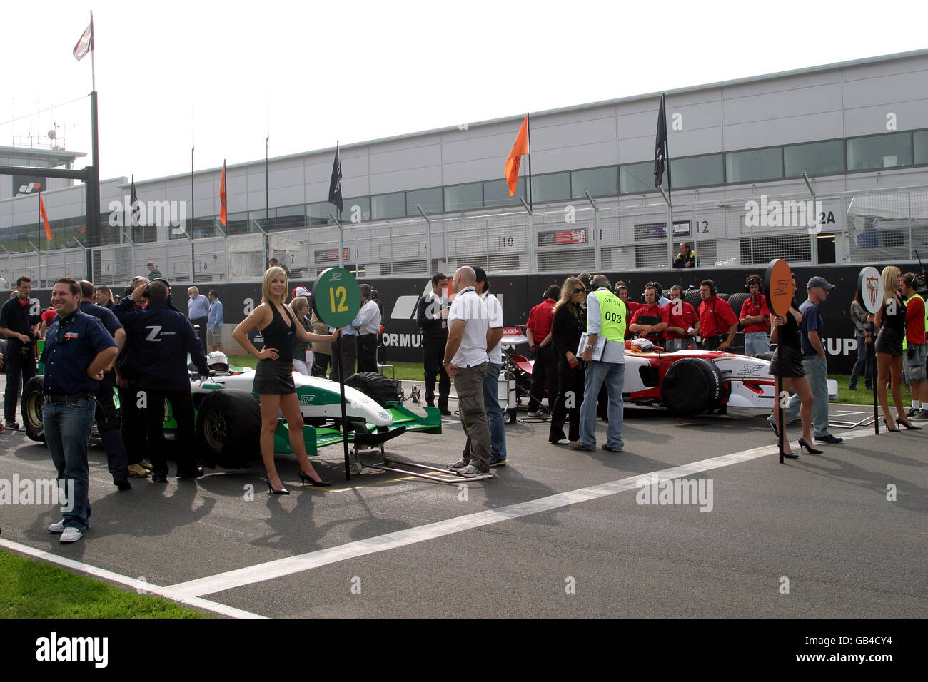 Motor Racing - Superleague Formula - Race - Donington Park Stock Photo ...