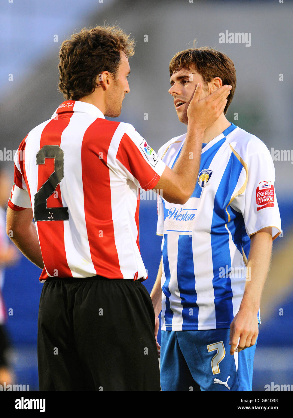 Face slapping sport hi-res stock photography and images - Alamy
