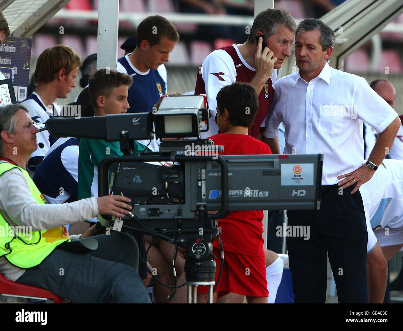 George burley and terry butcher hi-res stock photography and images - Alamy