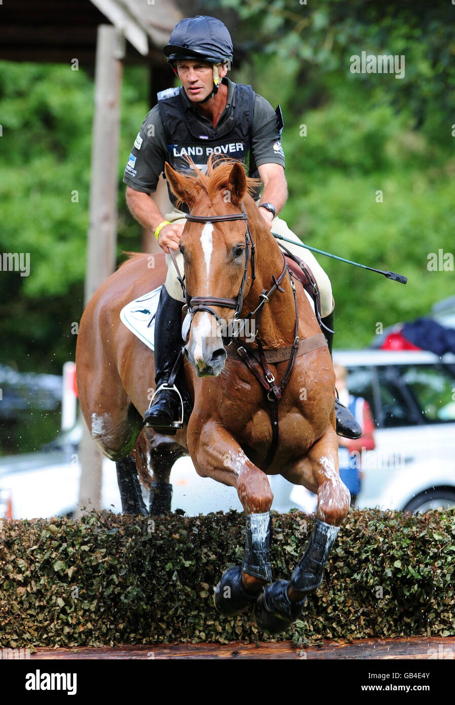 Andrew Nicholson riding Armada during the cross country event during ...