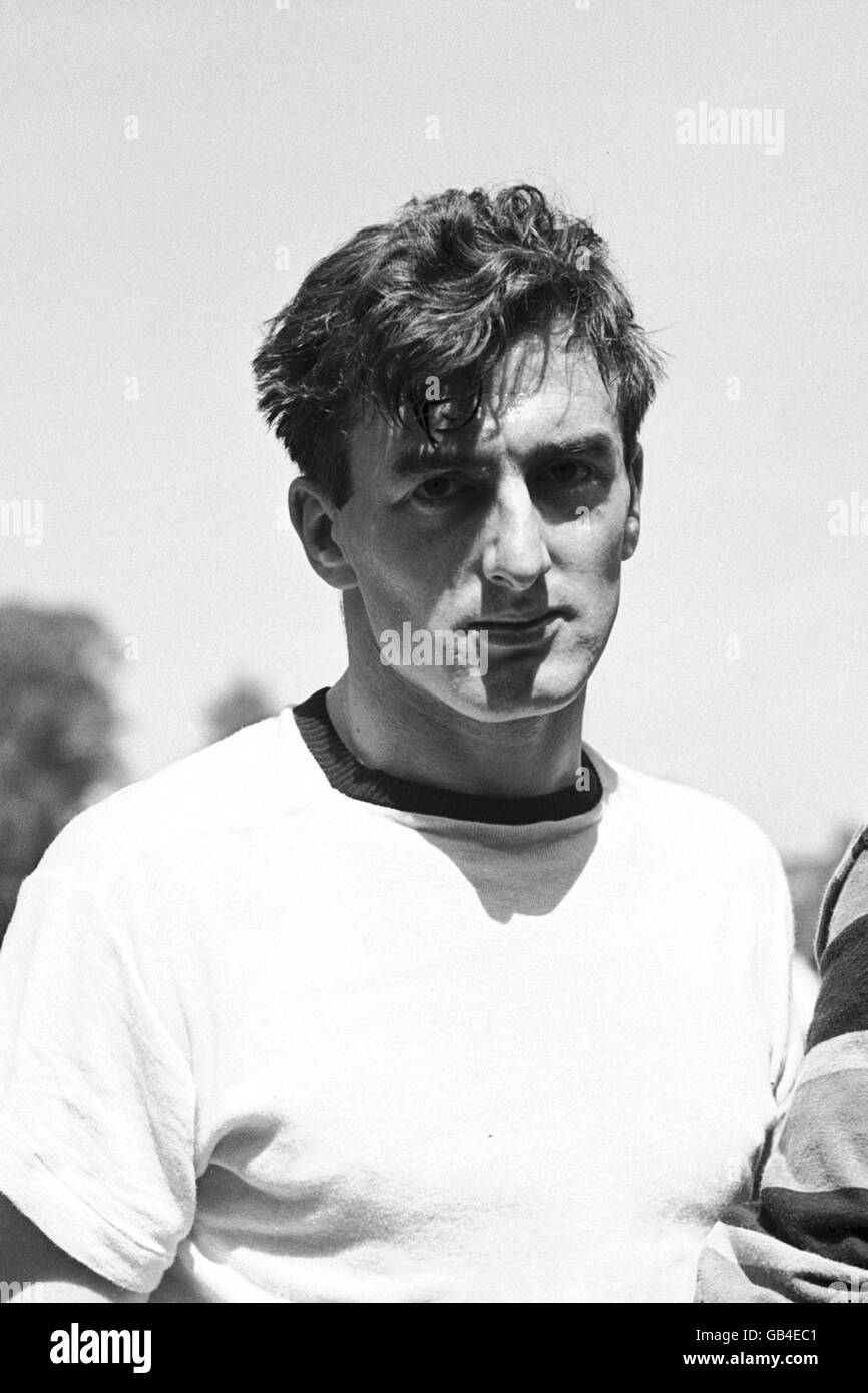 British Lions Captain Robin Thompson at the Lions training session at ...