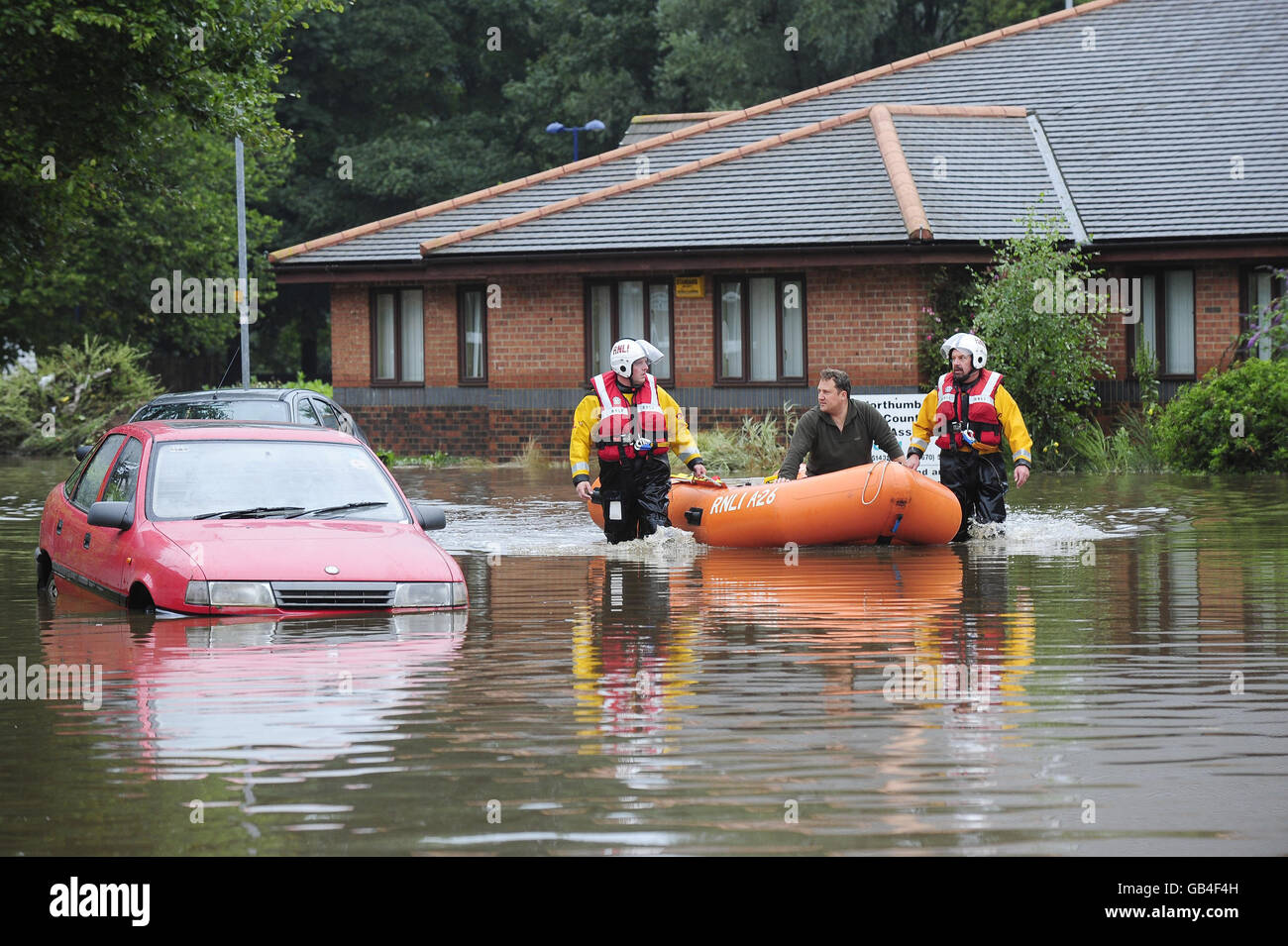 Morpeth flooding hi-res stock photography and images - Alamy