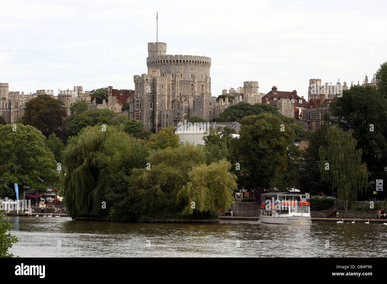 Royal Windsor Wheel - Alexandra Gardens Stock Photo - Alamy