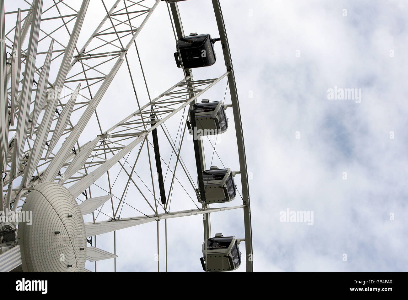 Royal Windsor Wheel - Alexandra Gardens Stock Photo - Alamy