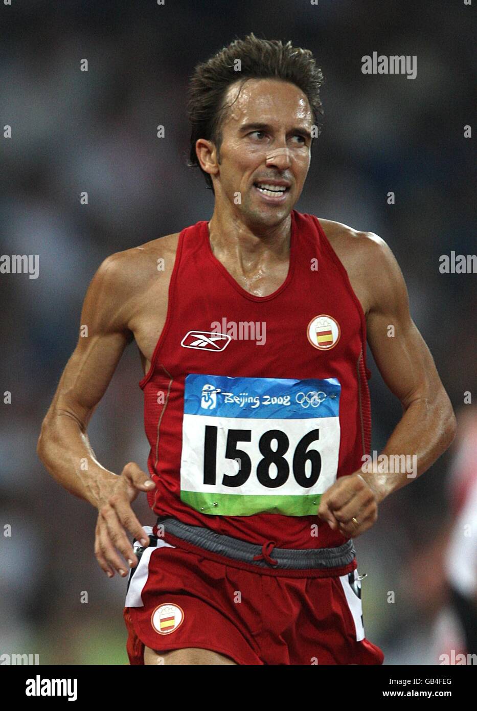 Heat 3 national stadium 2008 olympics in beijing hi-res stock ...