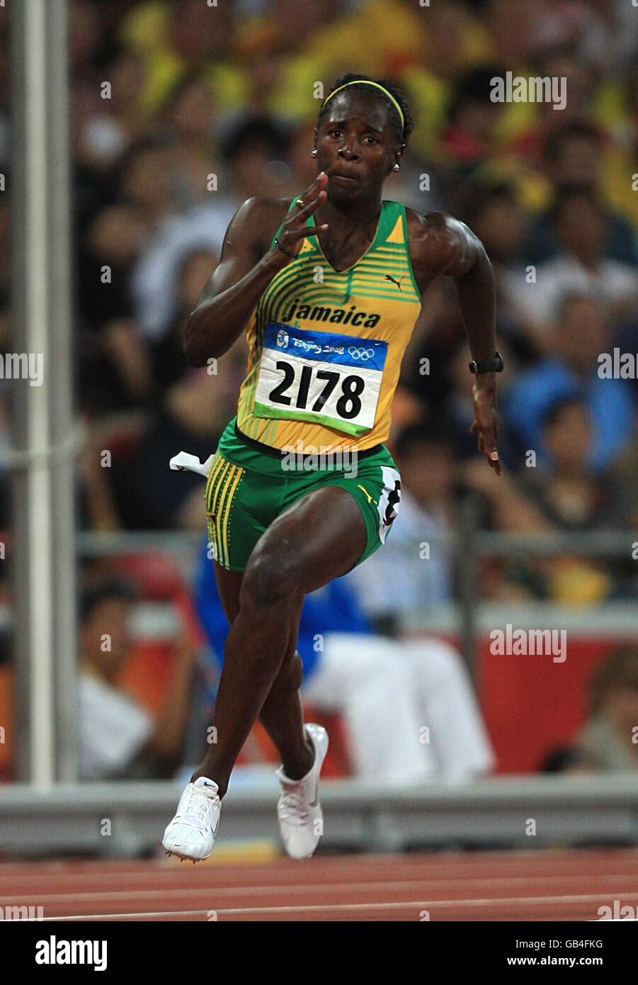Jamaica's Kerron Stewart during the Women's 200m Round 2 - Heat 3, at ...