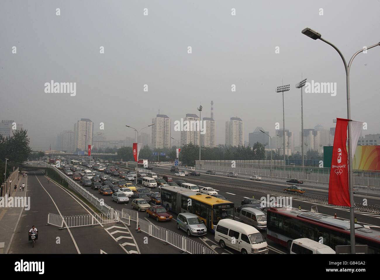 A general view of China's traffic problems and the effects of Smog it ...