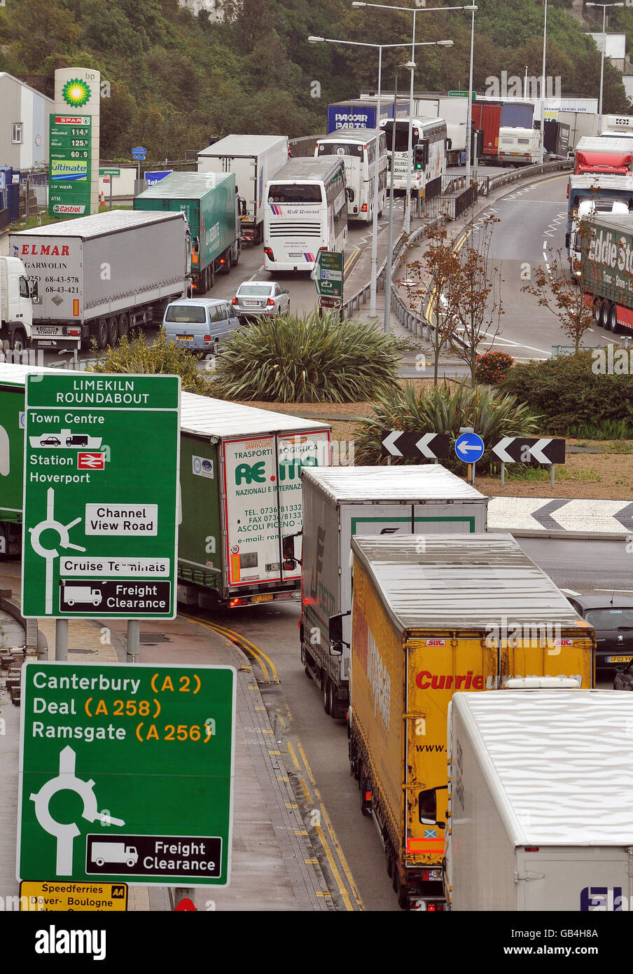 Channel Tunnel Fire Stock Photo - Alamy
