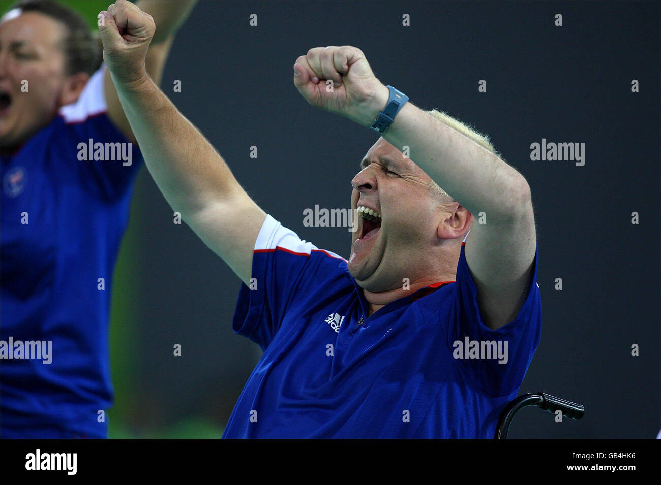 Great Britain's Nigel Murray celebrating the final score during the ...