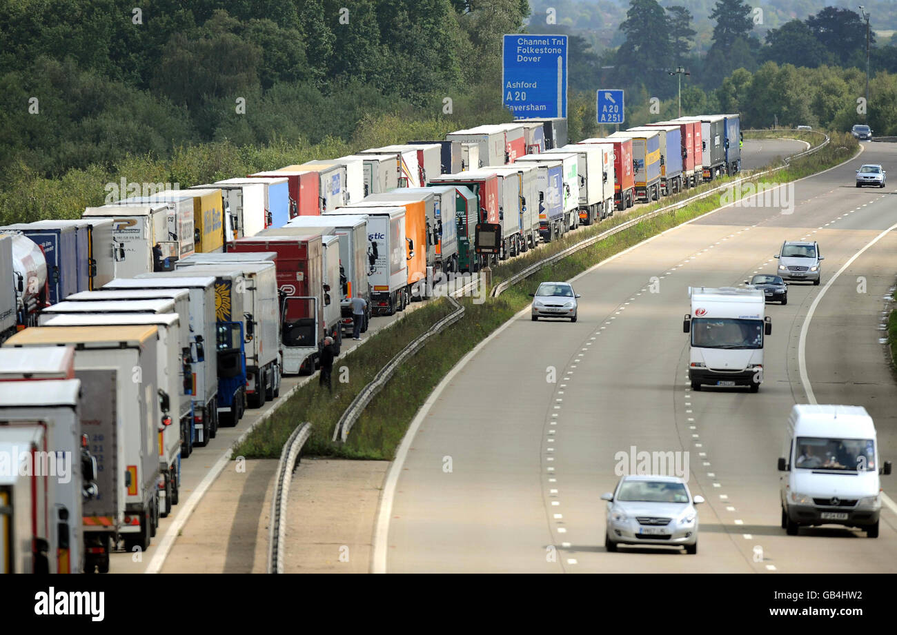 Channel Tunnel Fire Stock Photo - Alamy